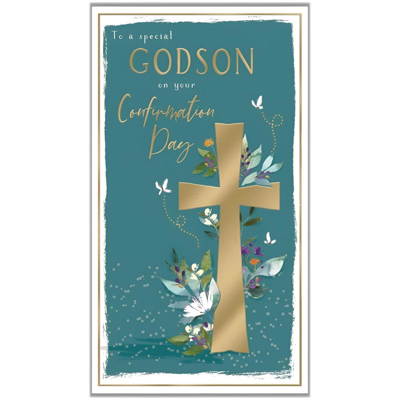 ICG Special Godson Confirmation Day Congratulations Card for Boys ...