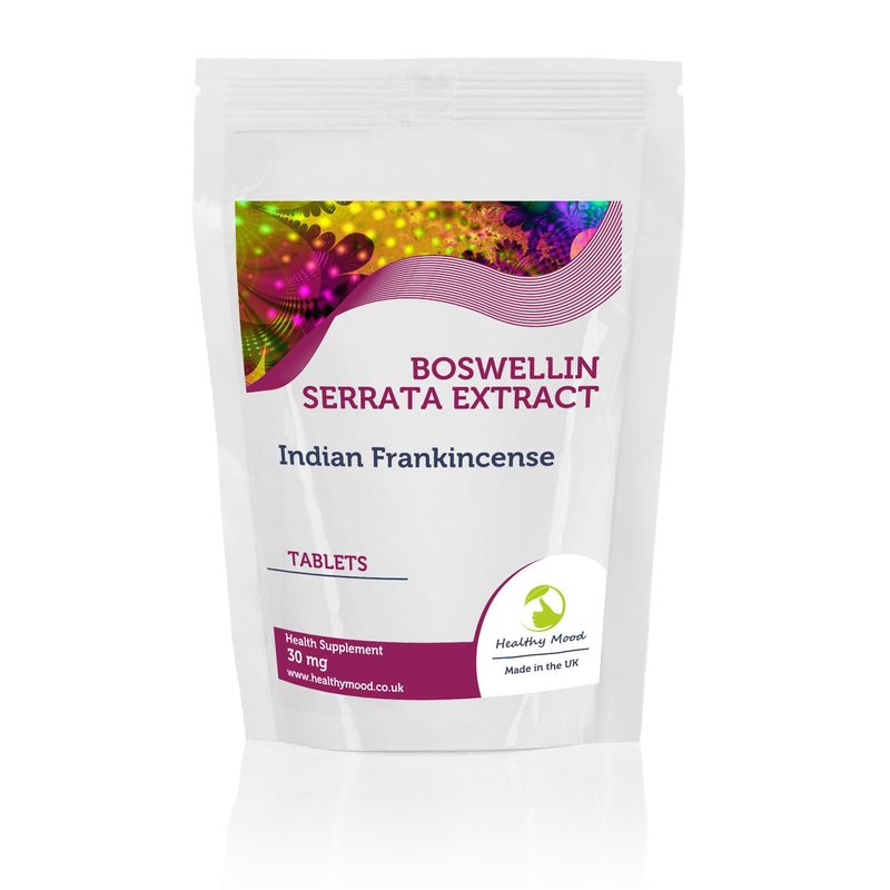 Boswellia Serrata 30mg Extract Indian Frankincense 30 Tablets ...