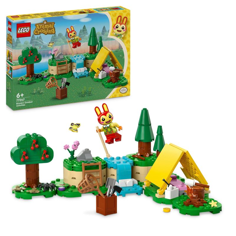 LEGO Animal Crossing Bunnie’s Outdoor Activities Buildable Creative ...