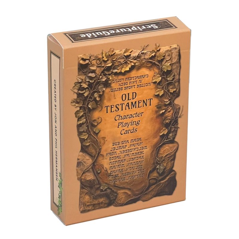 Scripture Guide Old Testament Character Playing Cards - Features 54 ...