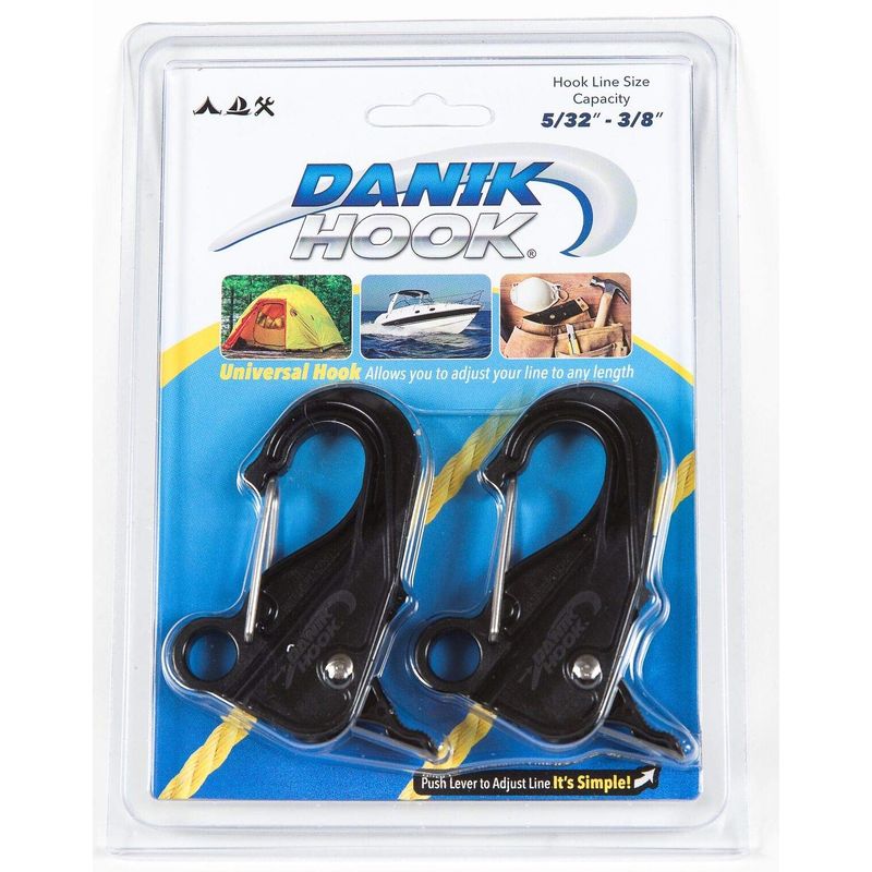 Danik Hook Mini Anchor Hooks, Pack of 2, High Strength Composite ...