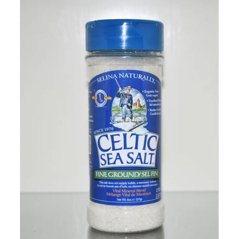 Selina Naturally Celtic Sea Salt Fine Ground SEL FIN Vital Mineral ...