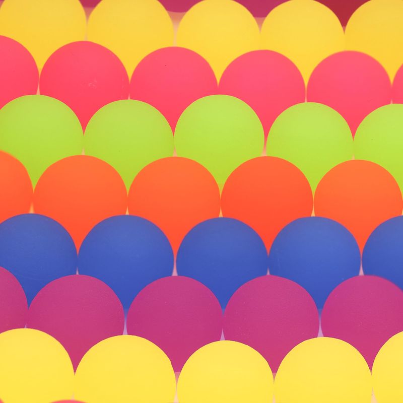 Entervending Bouncy Balls - 100 Pcs Small Bouncing Balls - Assorted ...