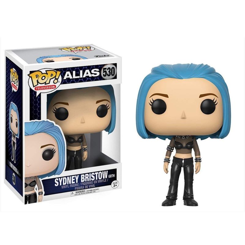 Funko POP Television Alias Sydney Bristow (Blue Hair) Action Figure ...