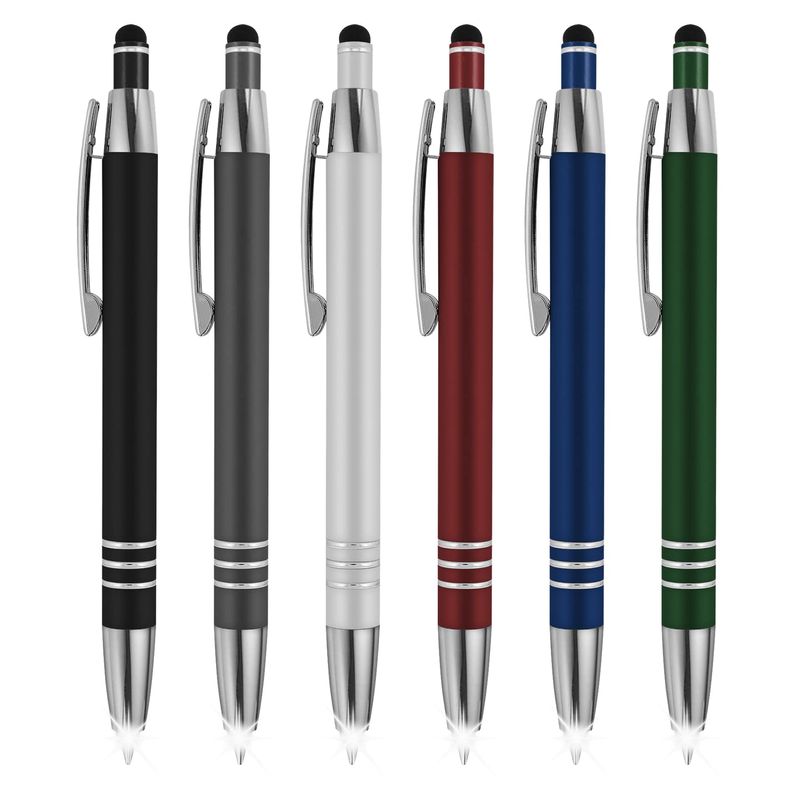 SyPen 3 in 1 Multi-Function Soft Touch Pen with Light for Pilots ...