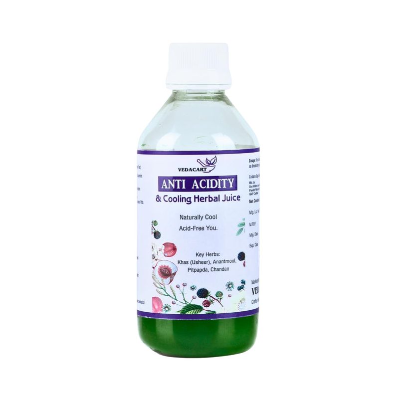 VEDACART Ayurvedic Anti-Acidity & Cooling Juice | Herbal Digestive ...
