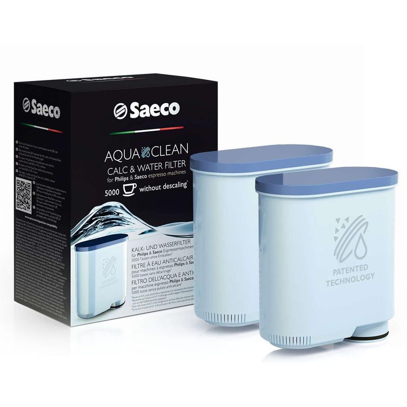 Saeco AquaClean Limescale and Water Filter Double Pack - Online ...