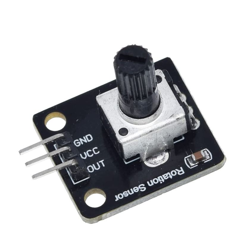DollaTek 10Pcs Rotary Potentiometer Analog Knob Module For Raspberry Pi Arduino Electronic ...