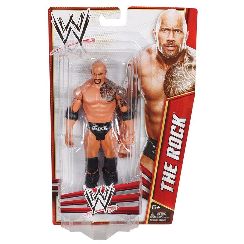 WWE MATTEL Classics Signature Series The Rock Action Figure - EveryMarket
