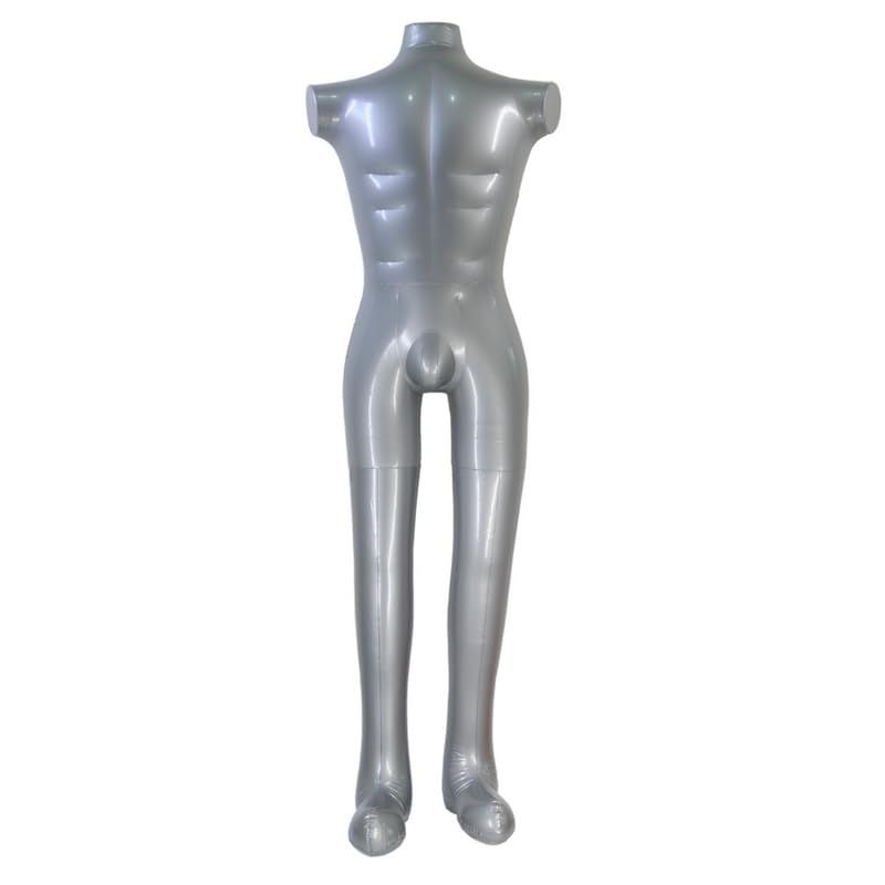 Inflatable PVC Male Model Full Body Dummy Torso Tailor Clothes Sewing ...