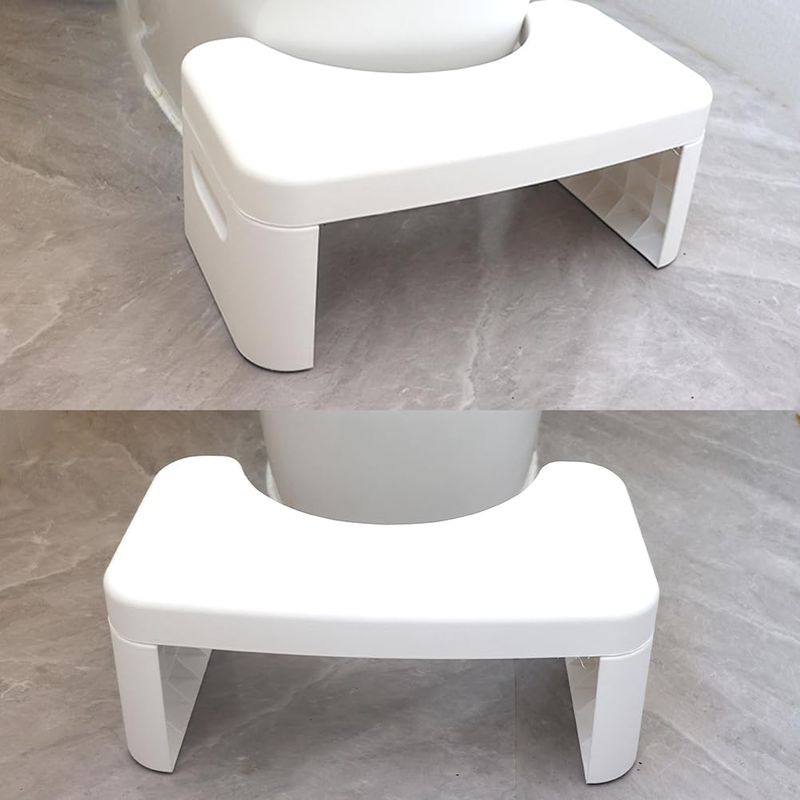 HI FINE CARE Folding Toilet Stool, Foldable Squatting Stool Poop Stool ...