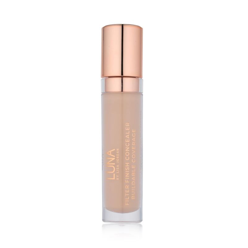LUNA Filter Finish Concealer in LIGHT Shade - Hydrating Cream Concealer ...