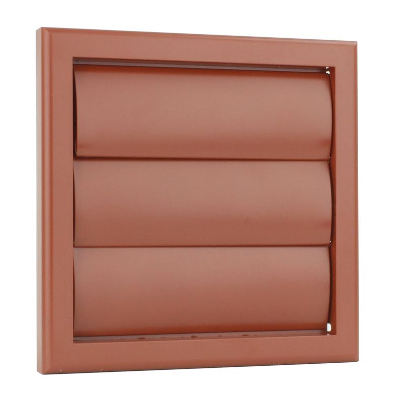 Vents 4 inch Terracotta Gravity Grille Backdraft Shutter 100mm ...