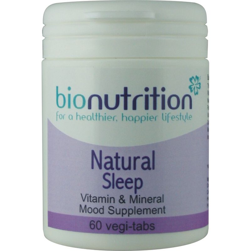 Bio Nutrition Natural Sleep : Sleep, Mood and Memory Supplement : 60 ...