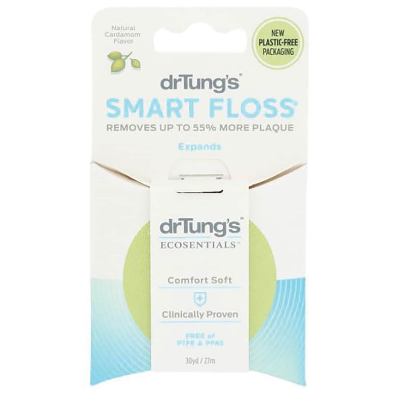 DrTung's Smart Floss - Natural Floss, PTFE & PFAS Free Floss, Gentle on ...