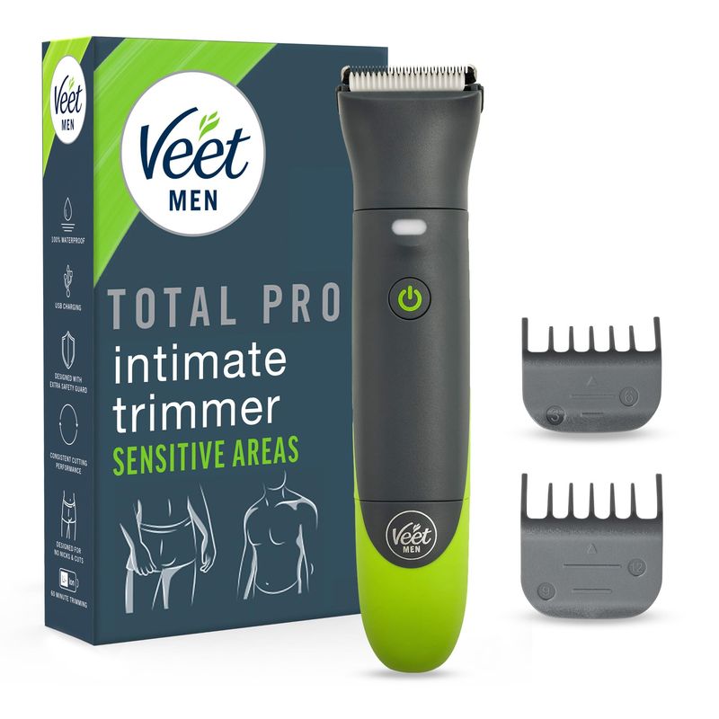 Veet Men Intimate Trimmer - Intimate Shaver for Men - Intimate and Body ...