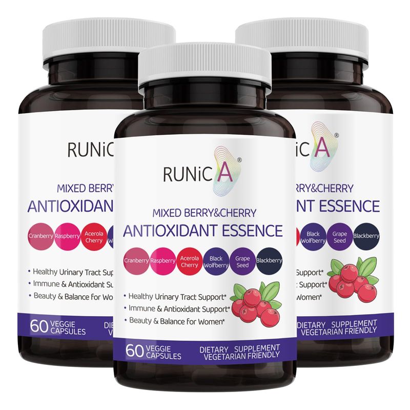 RUNICA Antioxidants Supplement for Women, Urinary Tract Health & Immune ...