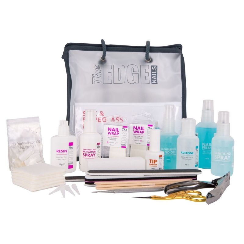 THE EDGE Silk/Fibreglass Nail Wrap Kit - Complete System - Online ...