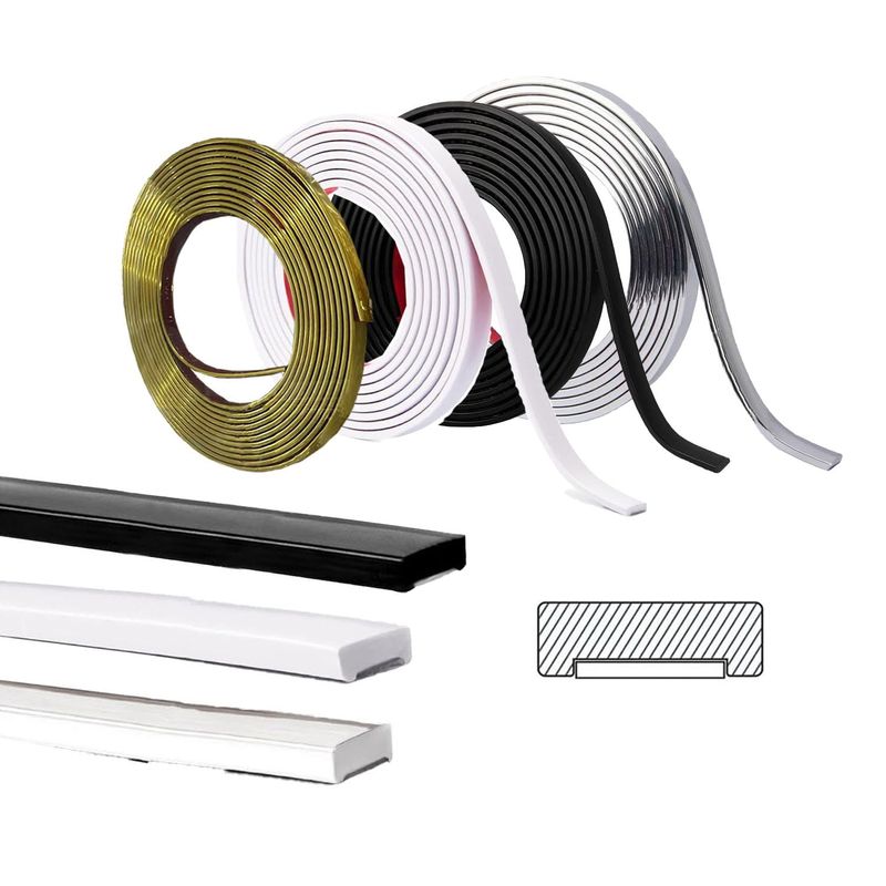 Moulding Trim Flexible Wall Molding Trim Self Adhesive, Waterproof ...