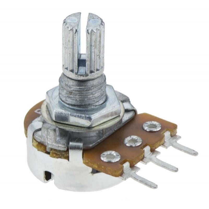 10K Reverse Logarithmic 16mm Potentiometer Pot (Pack of 10) - Online ...