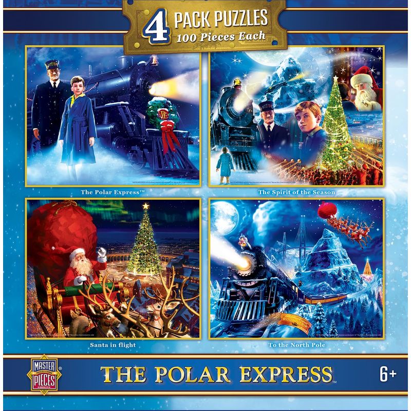 The Polar Express 4-Pack Puzzles 100 pc - Online Marketplace - EveryMarket