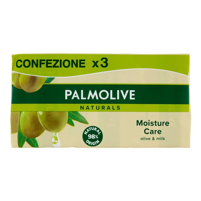 Palmolive Naturals Moisture Care with Olive 3 x 90g Bar Soap ...