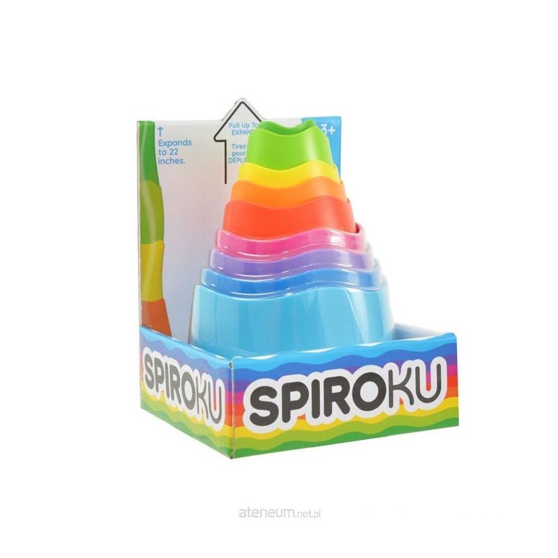 Fat Brain Toys SpiroKu - Stacking & Nesting Cylinders for Preschoolers ...