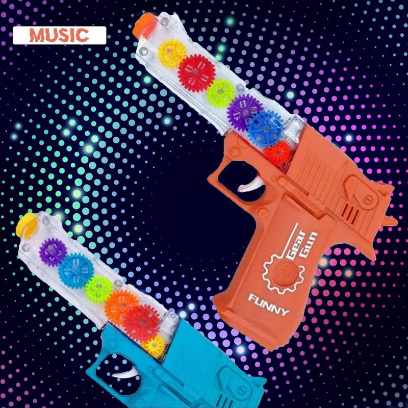 SDMAX 2x Light and Sound Electric Toy Guns, Safe and Durable ...