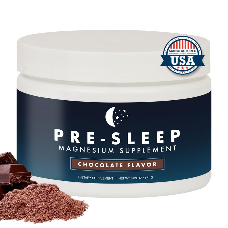 Natural Pre-Sleep Aid for Adults | Cocoa | Chamomile | Magnesium ...