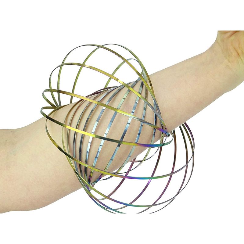 Toyland® Stainless Steel Kinetic Spring - Sensory Play - Destress and ...