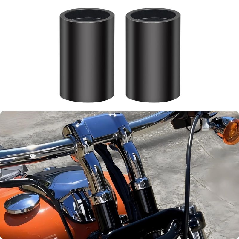 AC-MTORC 2 Inch Rise Handlebar Risers Extension for Harley Touring ...