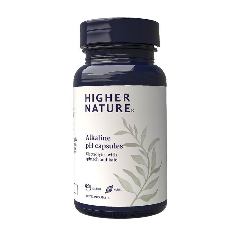 Higher Nature - Alkaline pH Capsules - Alka Clear - Natural Alkalinity ...