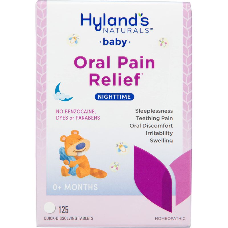 Hyland's Baby Nighttime Soothing Tablets with Chamomilla, Natural ...