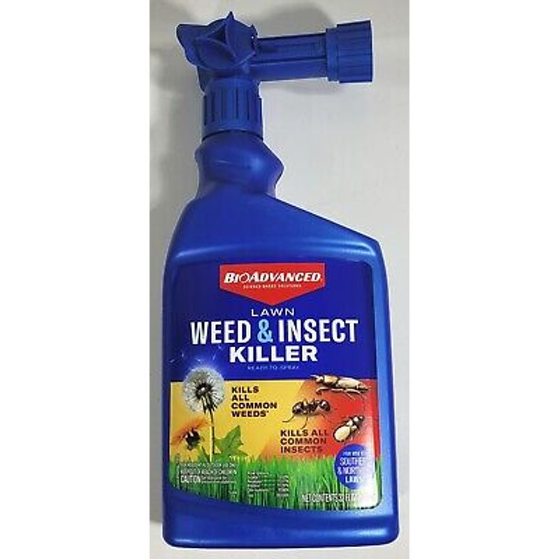 BioAdvanced Lawn Weed & Insect Killer Ready To Spray 32 fl oz - Online ...