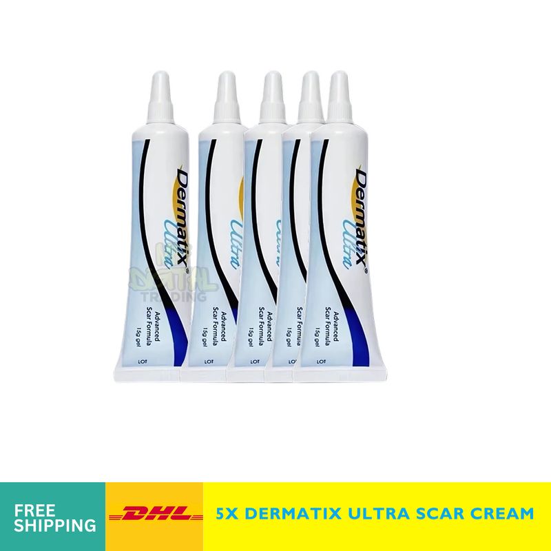 5x Dermatix Ultra Scar Cream | Remove Dark Scars, Stretch Marks, Acne ...