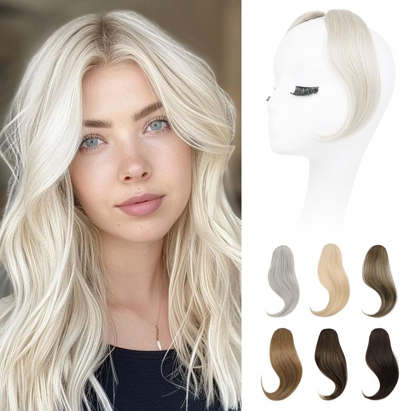 REECHO Bangs Hair Clip in Bangs, 2 PCS Face-Framing Classic Curtain ...