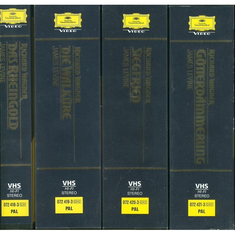 Richard Wagner - Der Ring des Nibelungen 1-4 [VHS] - Online Marketplace - EveryMarket