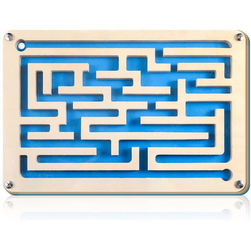 Marble Maze Circuit Game Dementia Activities for Elderly Seniors Wooden ...