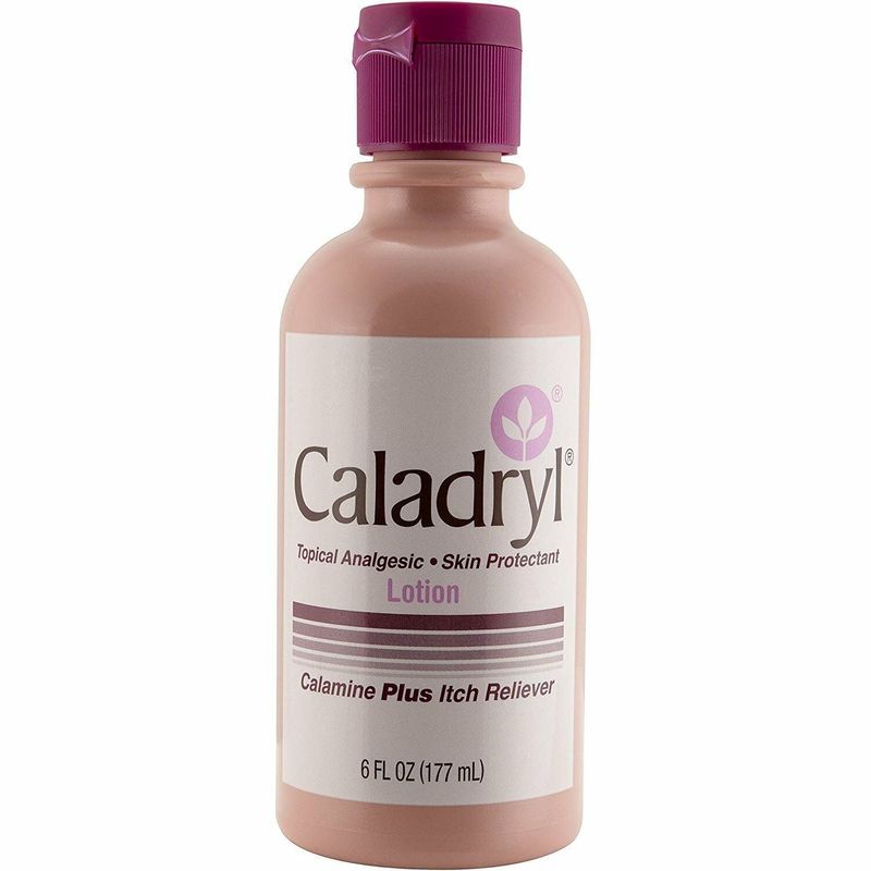Caladryl Calamine Plus Itch Reliever Topical Analgesic Skin Protectant ...