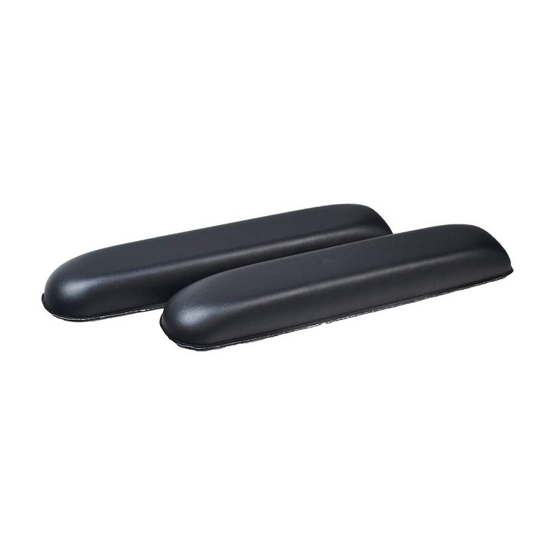 AlveyTech 14" Black Vinyl Co-Molded Full Length Armrest Pad Set for ...