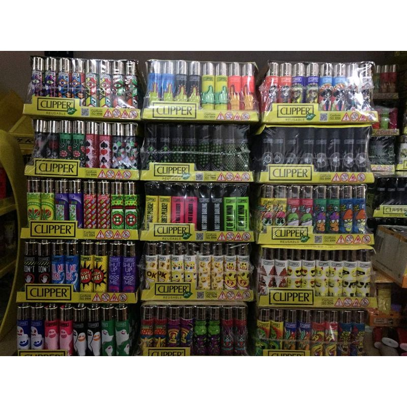 Clipper Large Lighters from the Clipper Collection, Pack of 48 with ...