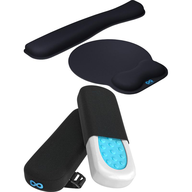 Everlasting Comfort Arm Rest Pads & Ergonomic Mouse Pad Bundle - Office ...