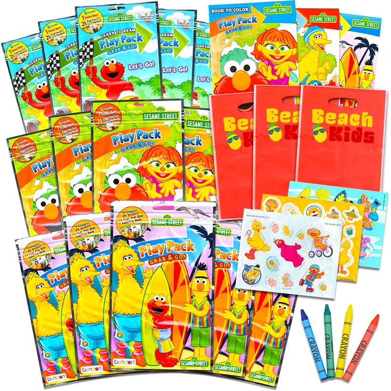 Set of 15 Kids Play Packs Bundle ~ Fun Party Favors Coloring Book ...