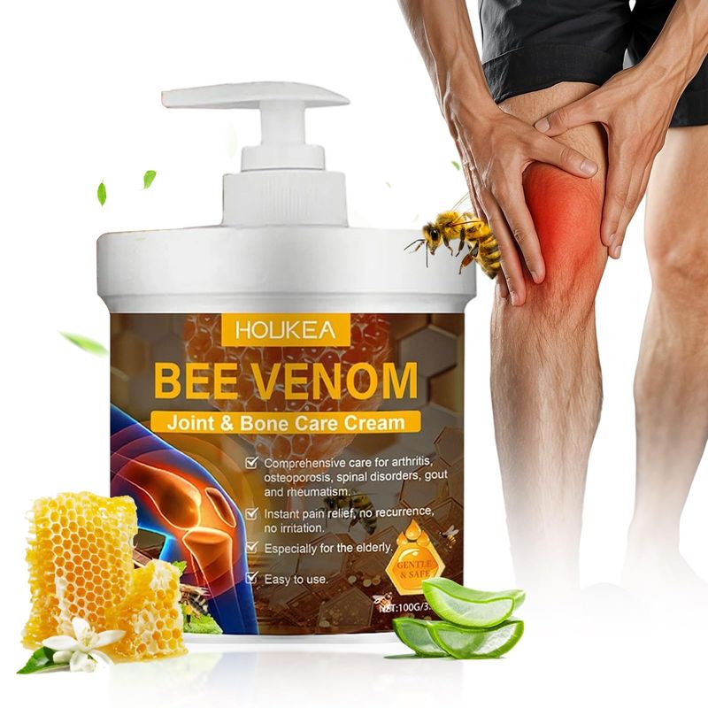 Bee Venom Ointment 100 g, Bee Venom Pain Cream - Natural Joint & Muscle ...