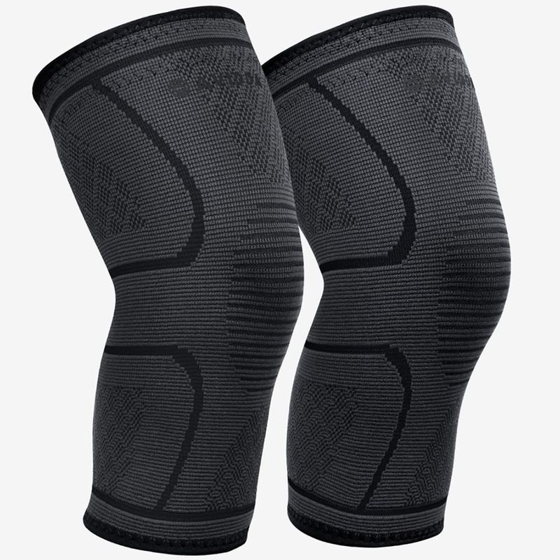 AVIDDA Knee Support Brace 2 Pack - Compression Knee Sleeves for ...
