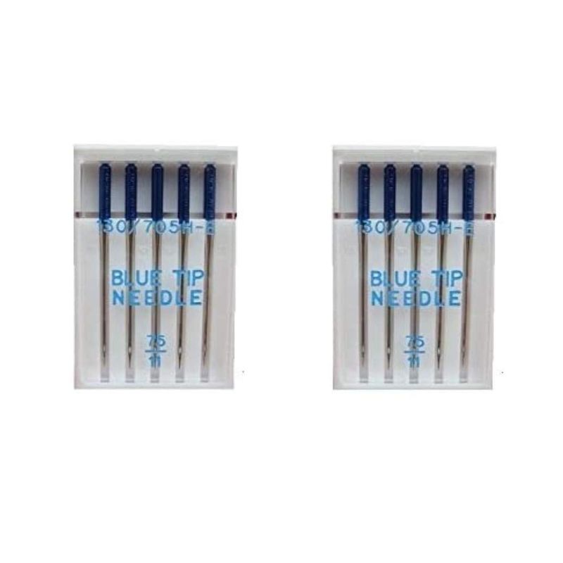 Blue TIP Embroidery Needles x 2 Packs Used on Janome Machines - EveryMarket