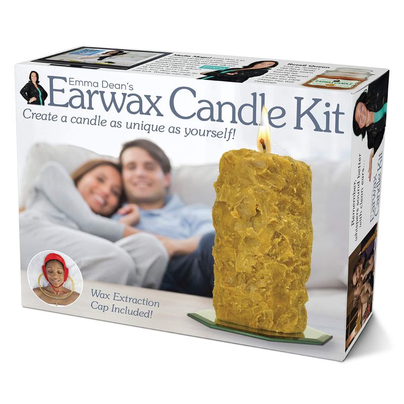 Prank-O Earwax Candle Kit Gag Gift Empty Box, Birthdays, Wrap Your Real ...