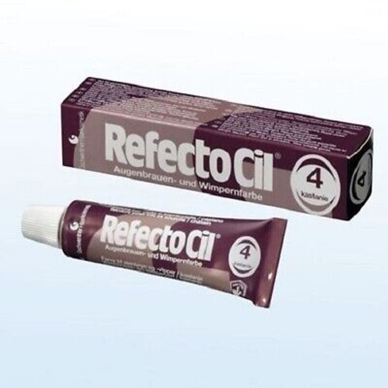 RefectoCil A/W Color 4 Chestnut 15 ml Eyebrow and Eyelash Color ...