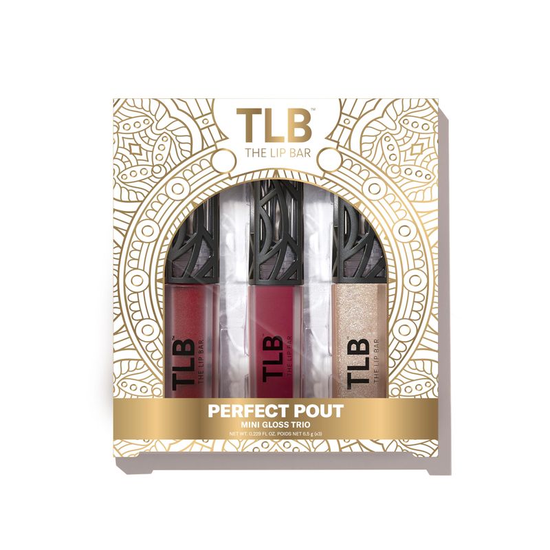 The Lip Bar Perfect Pout Mini Lip Trio, with Rich Auntie & Bawse Lady ...