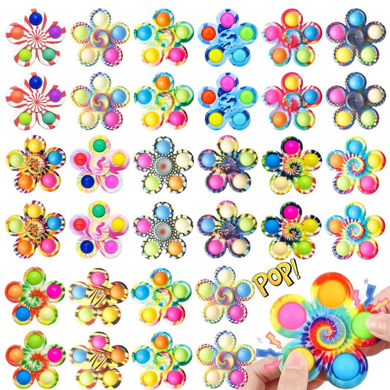 Fidget Spinner Bulk 32PCS, Sensory Toys for Kids and Adults, Stress ...